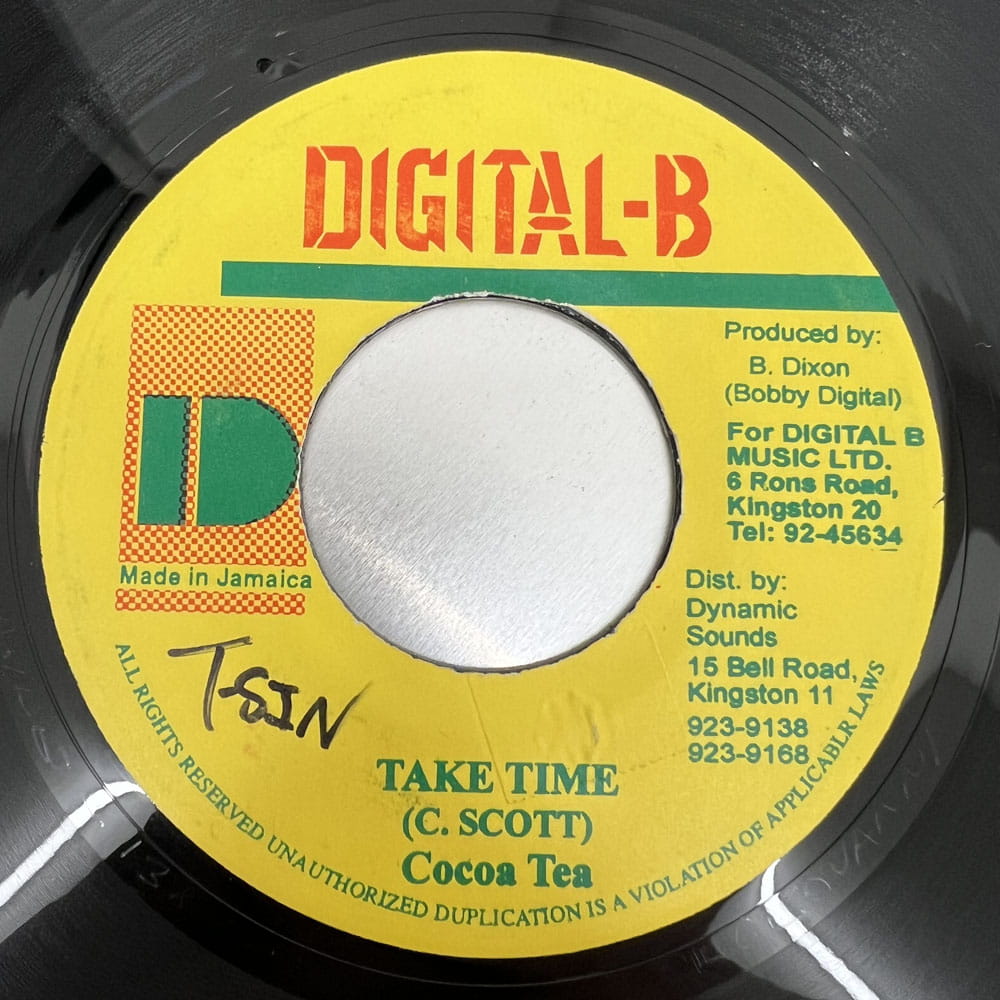 COCOA TEA / TAKE TIME – YARDIES SHACK RECORDS