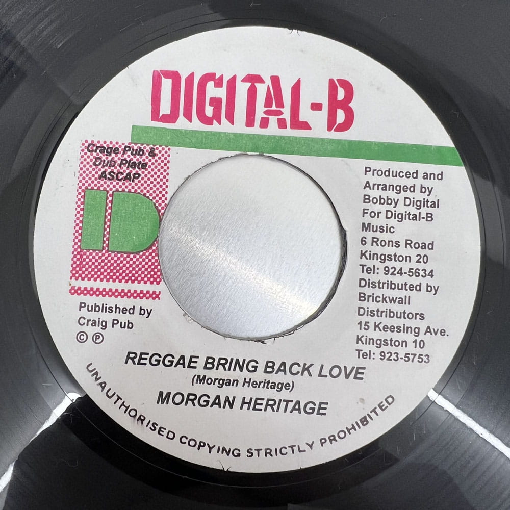 MORGAN HERITAGE / REGGAE BRING BACK LOVE – YARDIES SHACK RECORDS